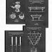 Vintage Billiard Table Print Set | 1873 Pool Table, 1879 Cue Stick ...