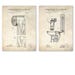 Vintage Bathroom Art Set | 1891 Toilet Paper & 1892 Water Closet ...