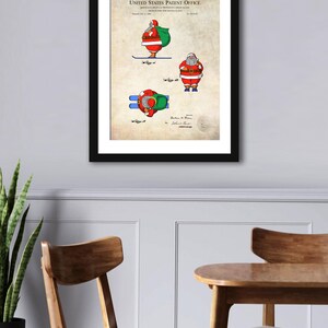 Whimsical Christmas Decor | 1949 Santa Claus Toy Design Patent ...
