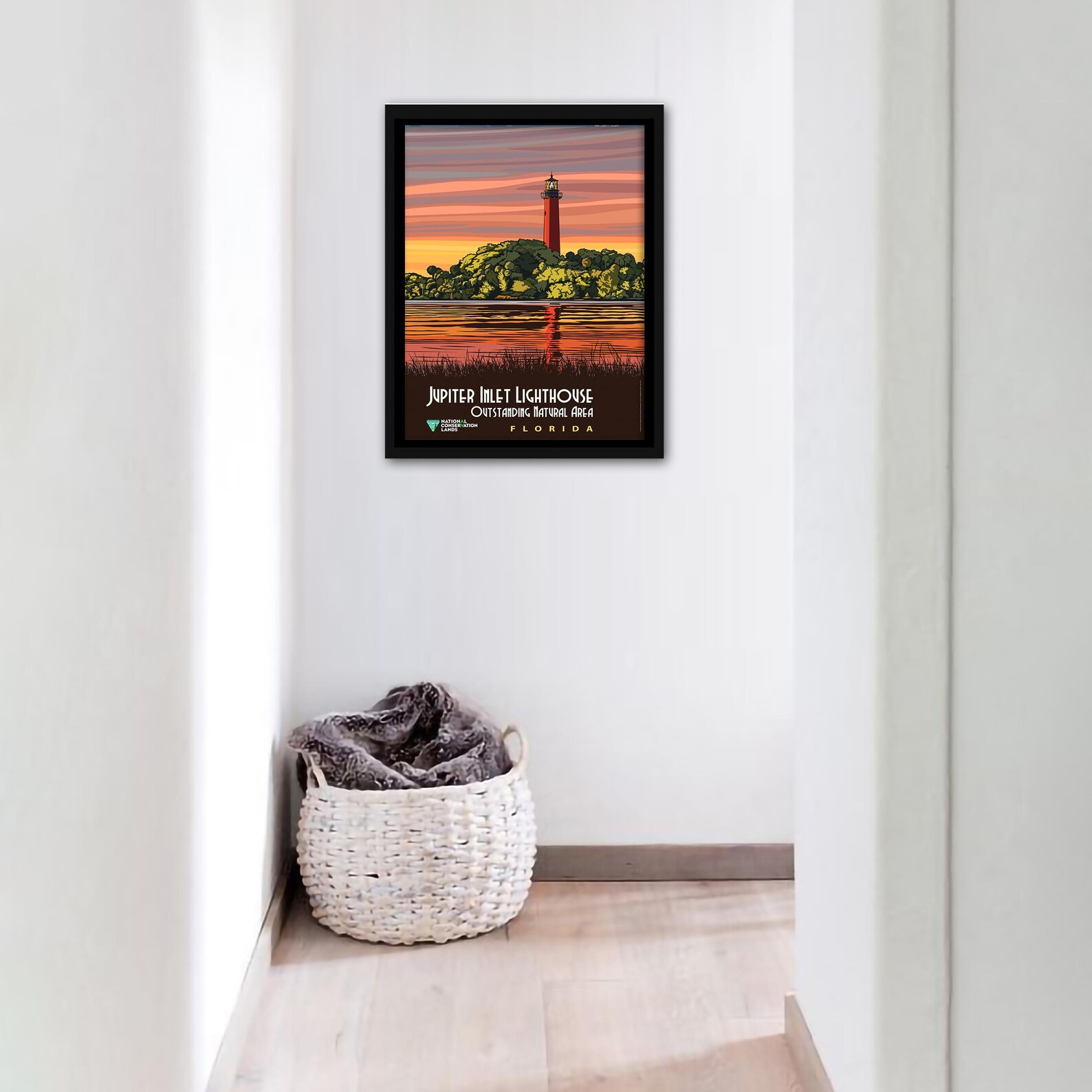 Jupiter Lighthouse Art | Reproduction of National Conservation Lands ...