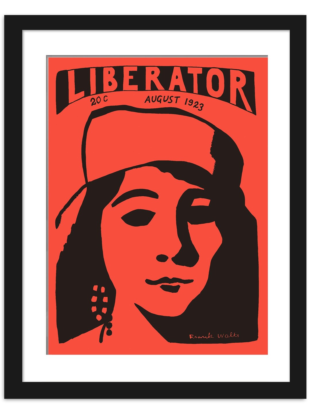 Iconic Vintage Art | 1923 Liberator Cover Reproduction | Historic ...