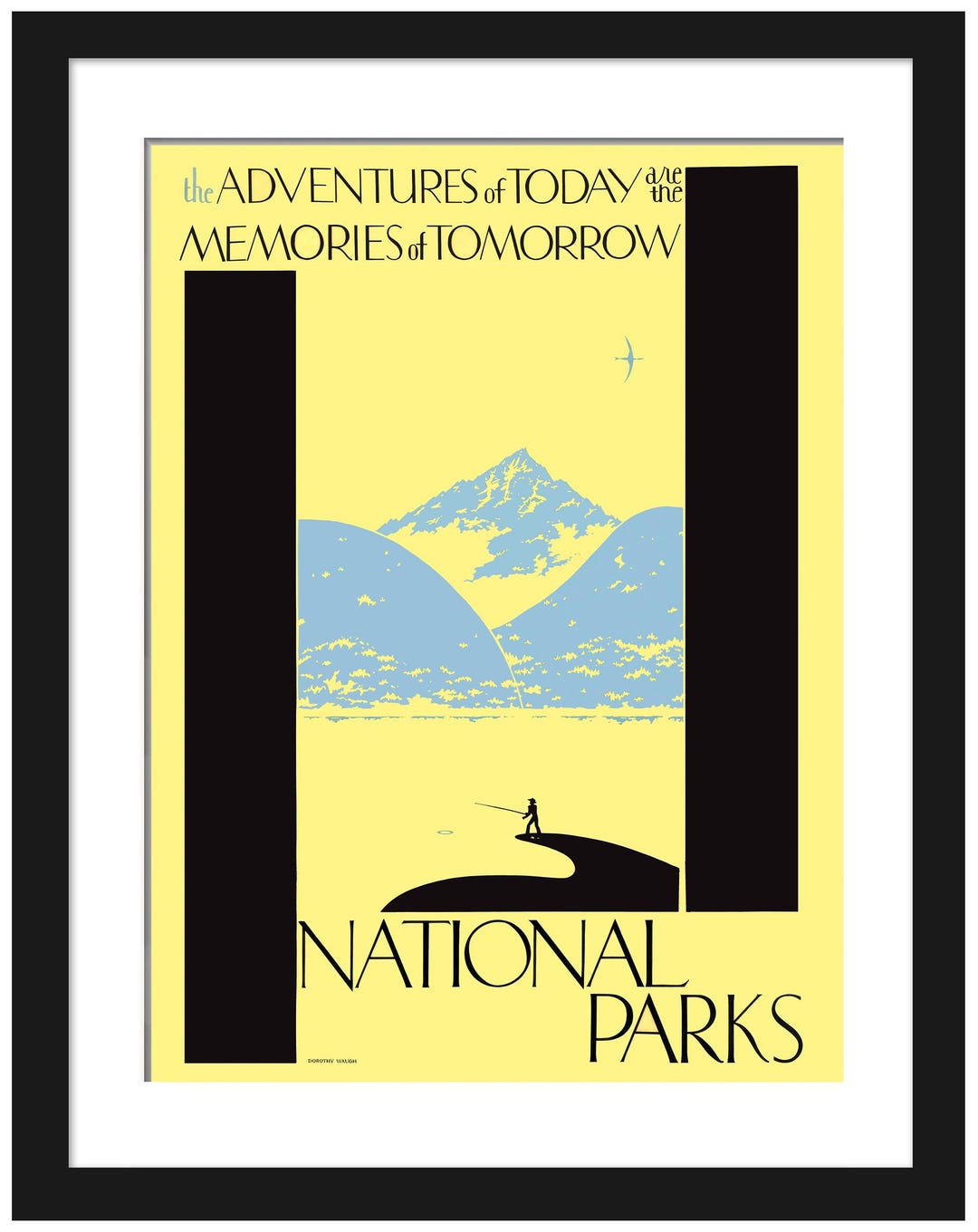 Vintage National Parks Poster | Reproduction of 1934 National Parks ...