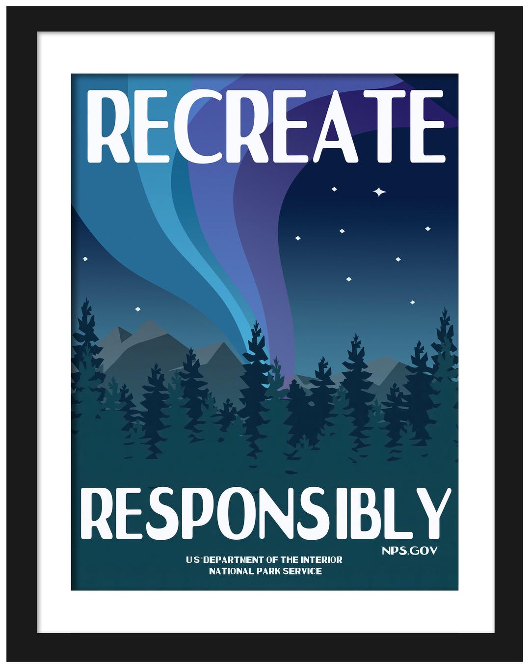 Recreate Responsibly | Reproduction of 1930s National Parks Service ...