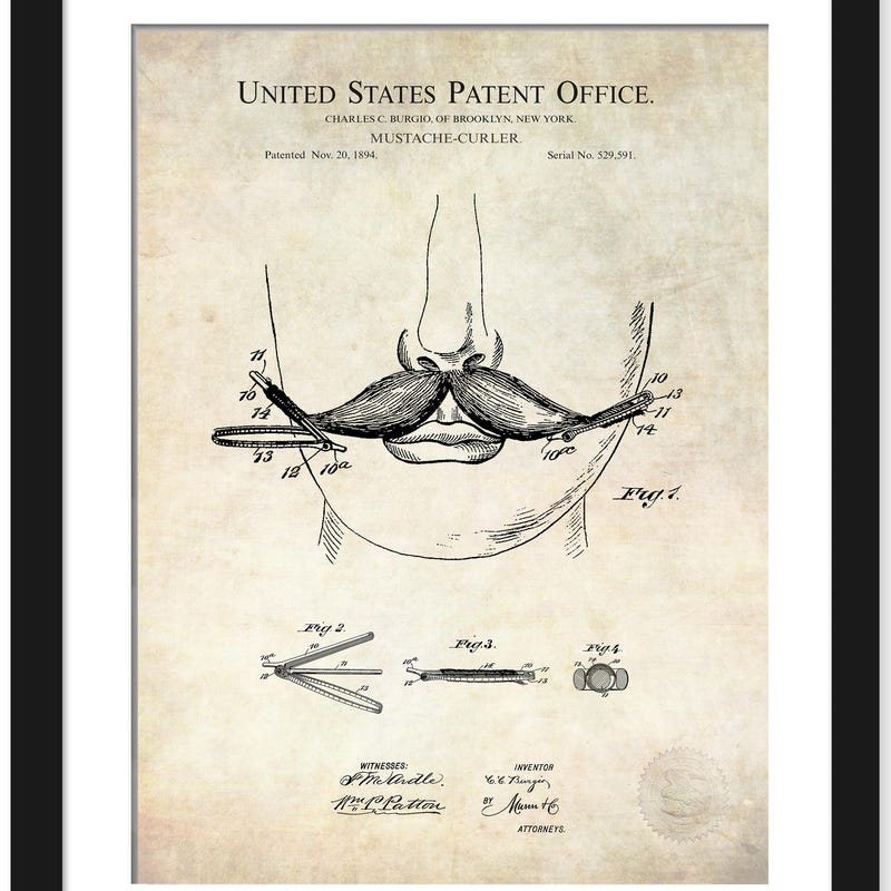 Mustache Bathroom - Etsy