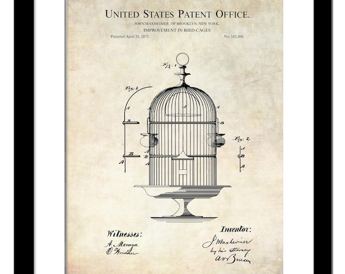 Bird Cage Torikago Print, Kasamatsu Shiro Art, Japanese Ukiyo-e ...