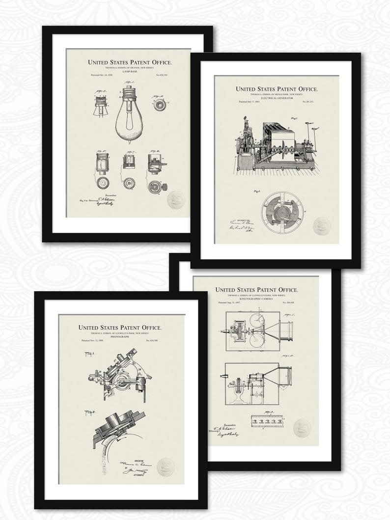 Edison Invention Collection | Classic Thomas Edison Inventions | 4 ...