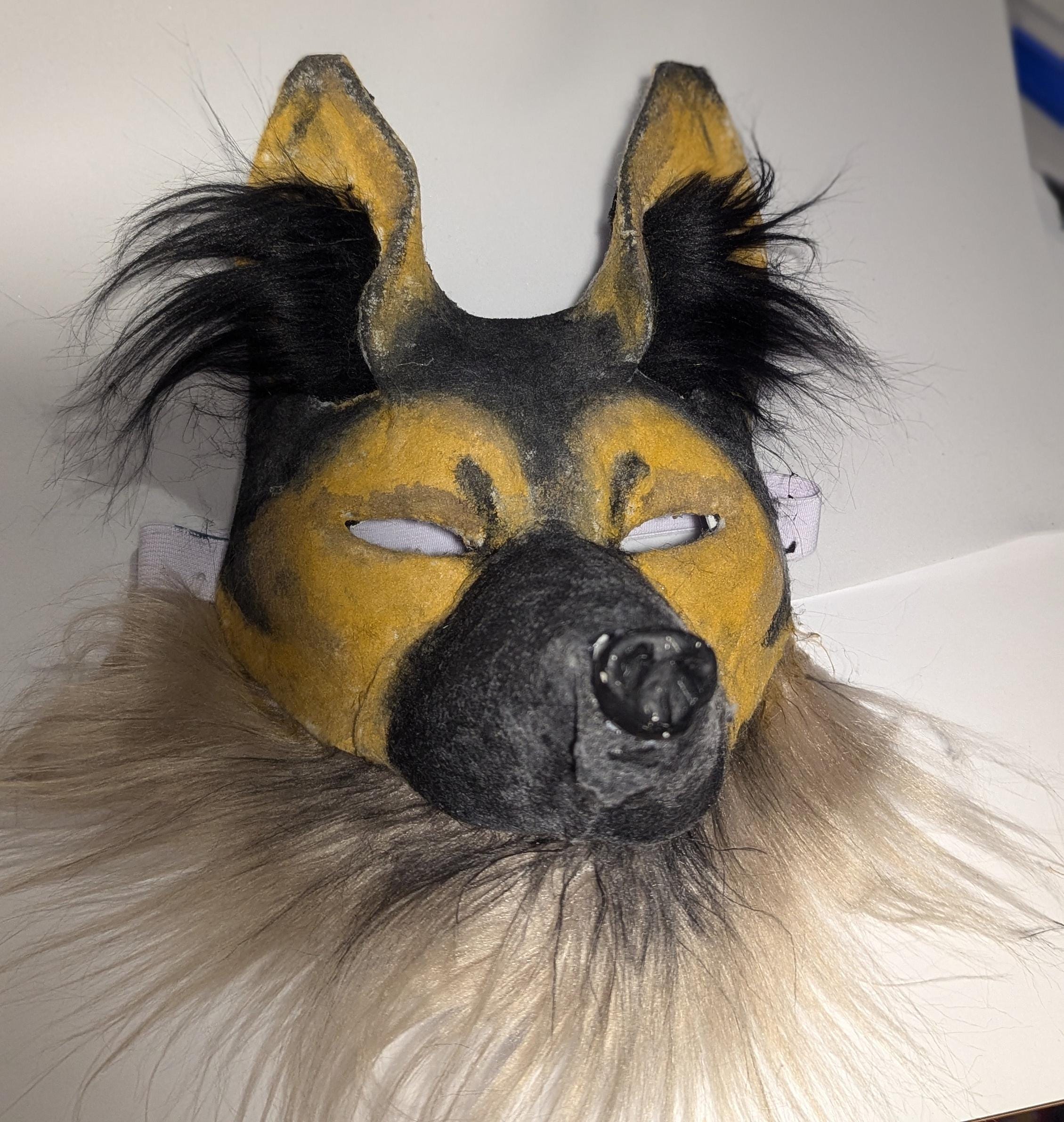 Canine Therian Animal Mask Commission - Etsy