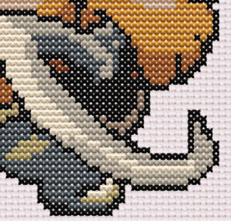 Overwatch Roadhog Cross Stitch Pattern PDF, Instant Download Perfect ...