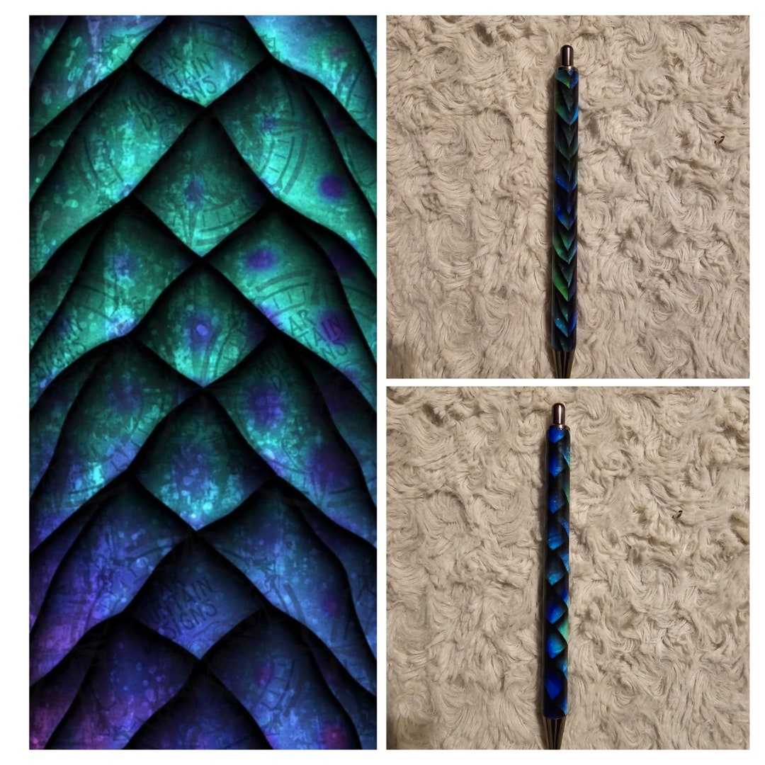 Dragon Scale Pen - Etsy