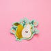 Pear Vinyl Sticker | Fruit and Flower Sticker | Cute Fruit Sticker ...