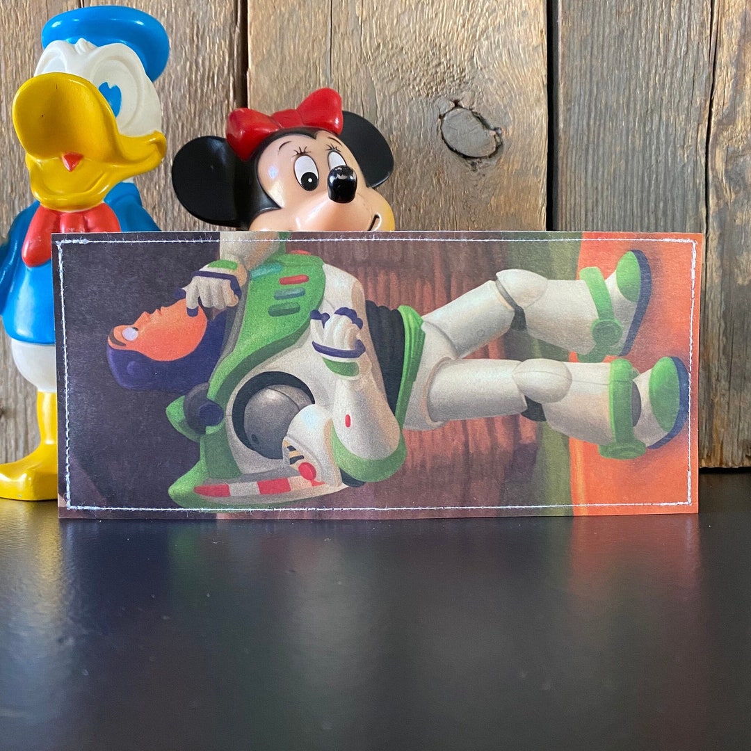 Buzz Disneyland Map Wallet - Etsy