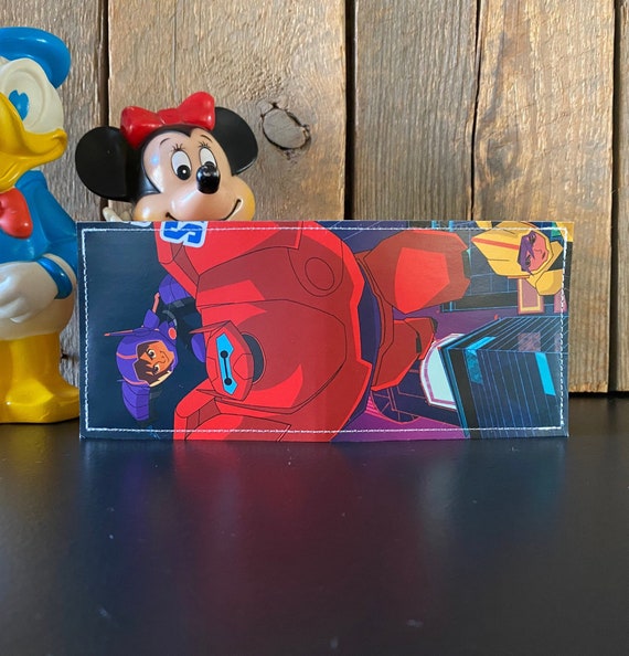 Baymax & Hiro Disneyland Map Wallet | Etsy