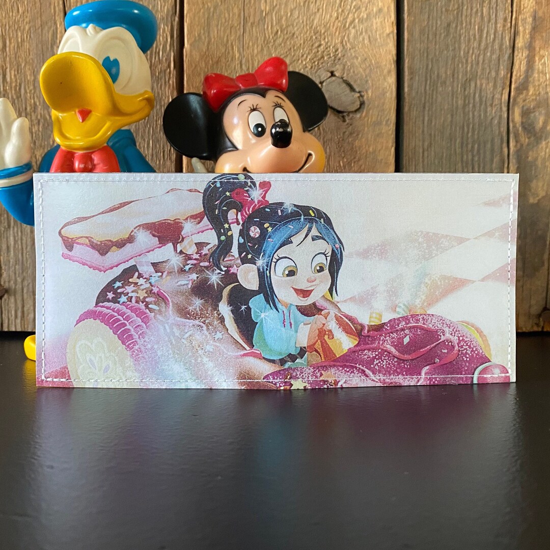 Vanellope Disneyland Map Wallet - Etsy