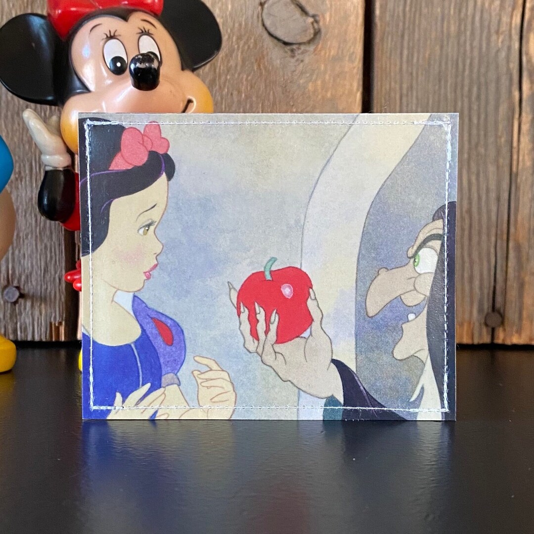 Snow White & the Old Hag Disneyland Map Mini Wallet - Etsy