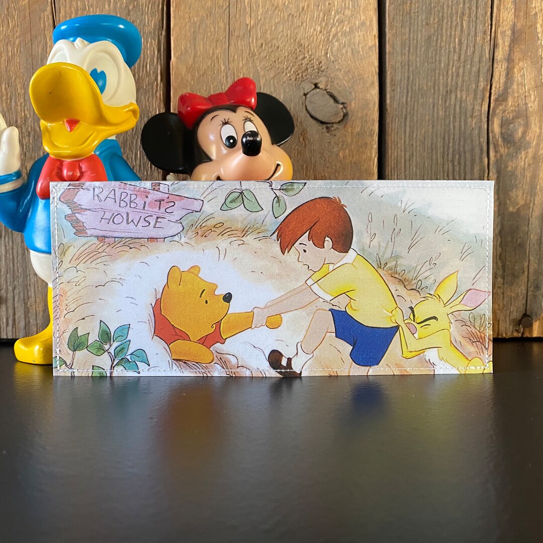 Rabbits Howse Disneyland Map Wallet - Etsy