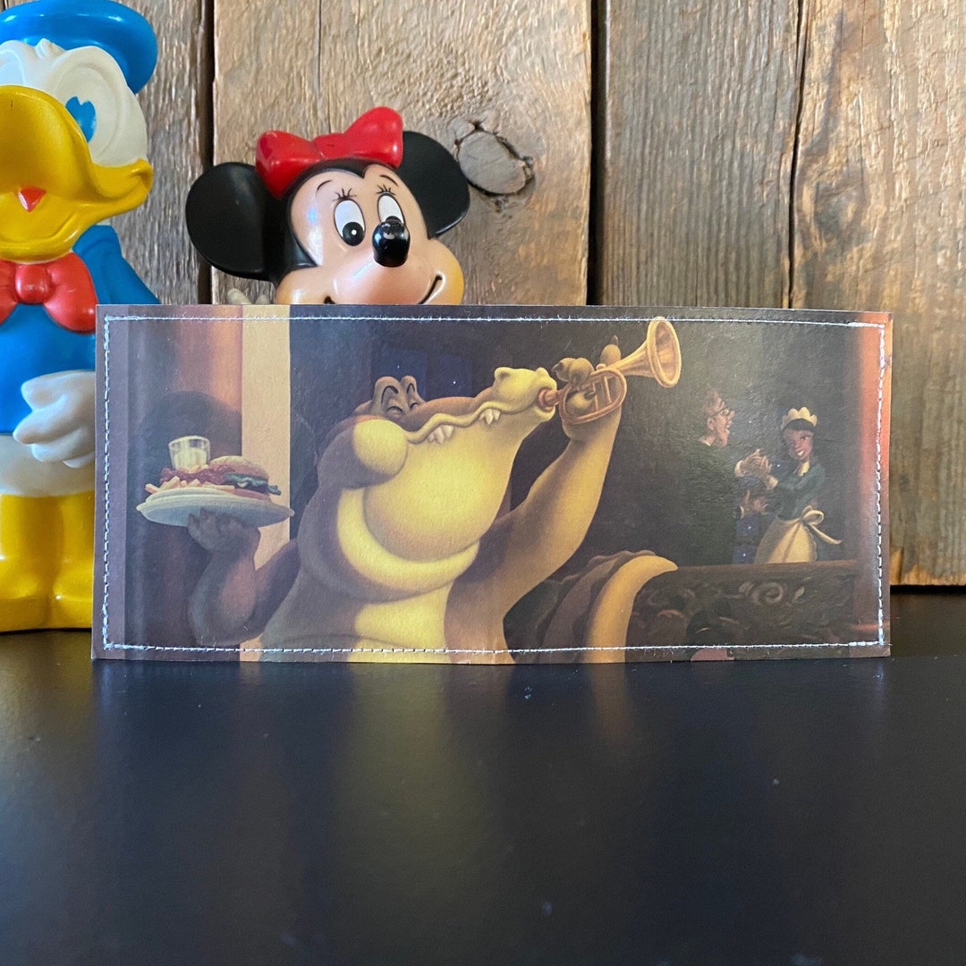 Louis Disneyland Map Wallet - Etsy