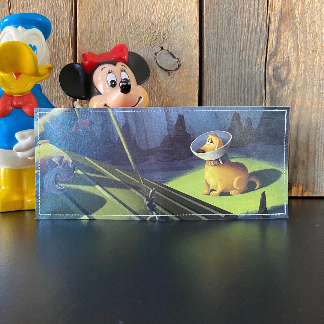 Dug Disneyland Map Wallet - Etsy