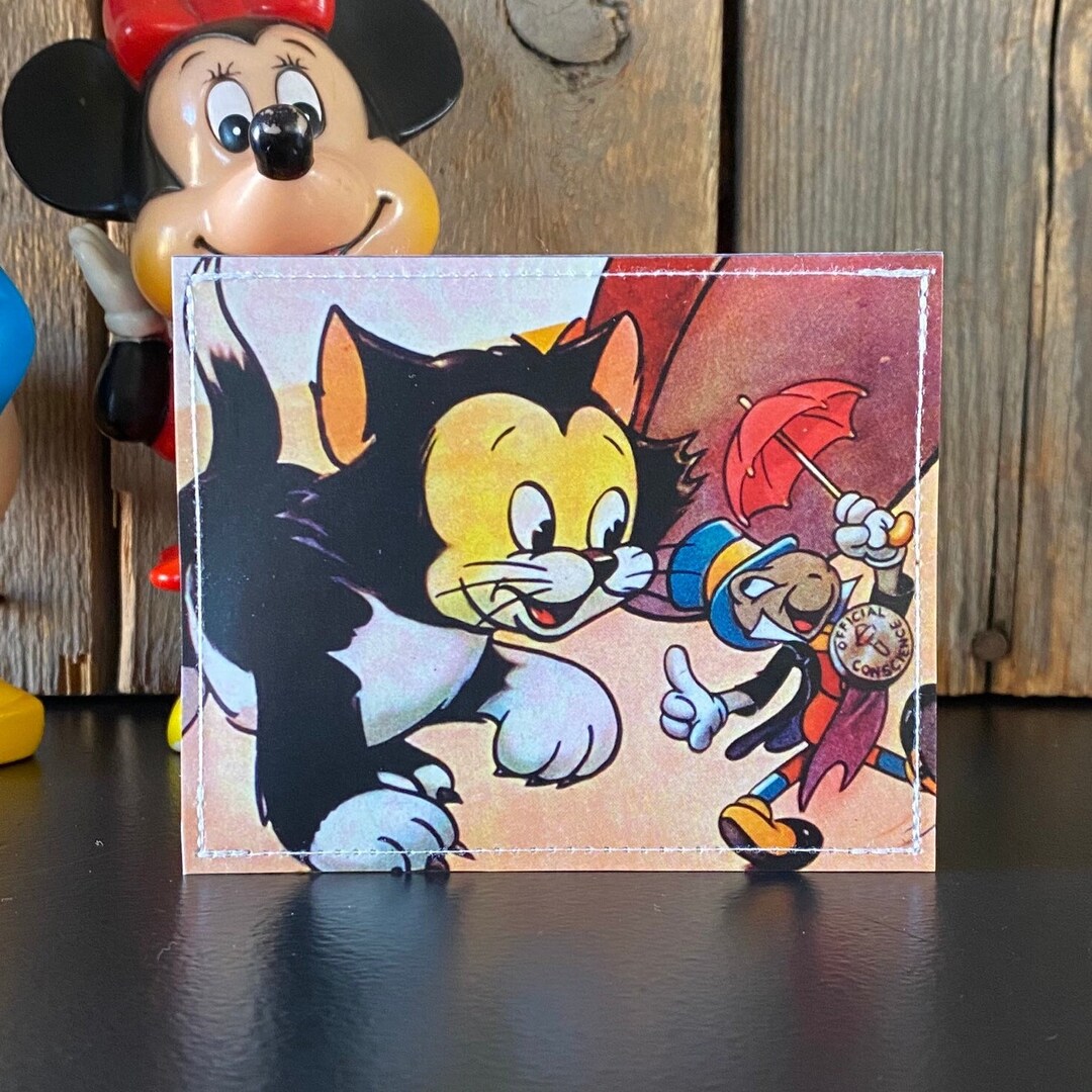 Figaro & Jiminy Cricket Disneyland Map Mini Wallet - Etsy