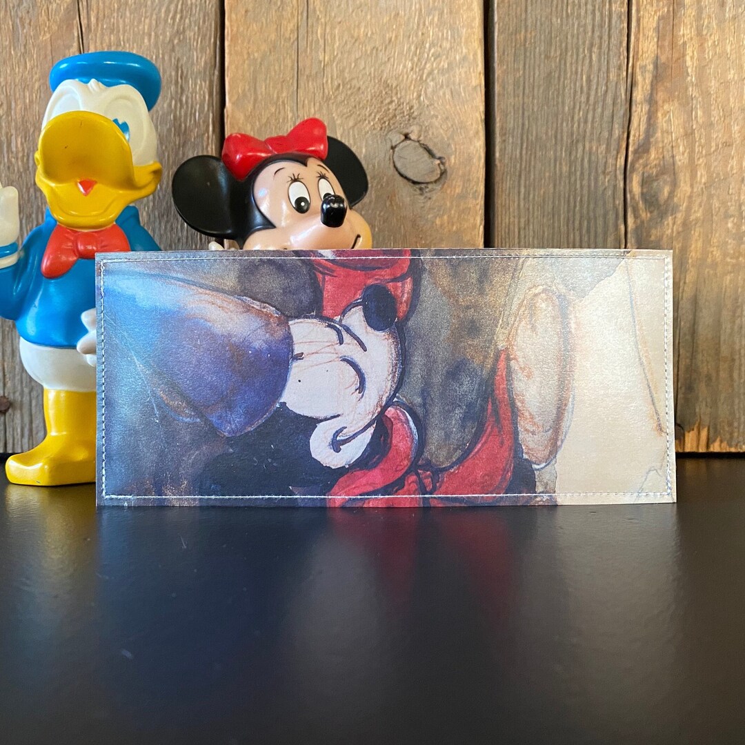 Sorcerer Mickey Disneyland Map Wallet - Etsy