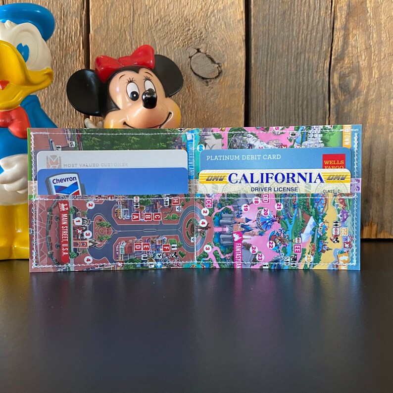 Miguel & Dante Disneyland Map Wallet - Etsy