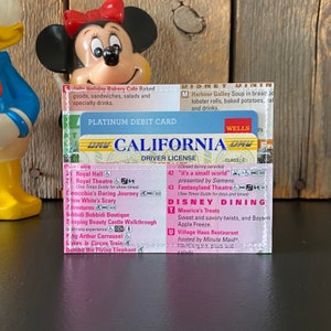 Bambi, Thumper & Flower Disneyland Map Mini Wallet - Etsy