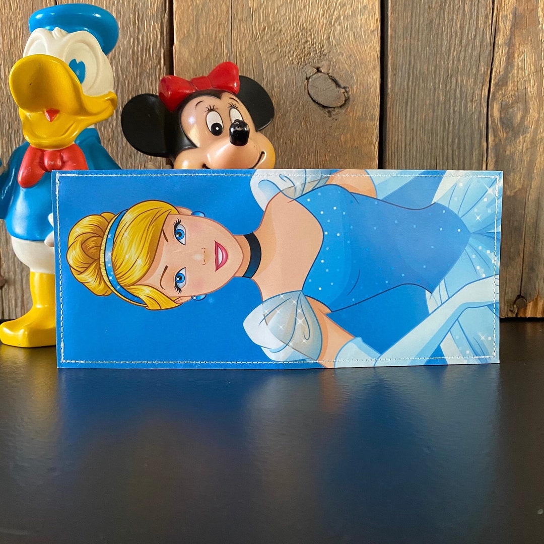 Cinderella Disneyland Map Wallet - Etsy