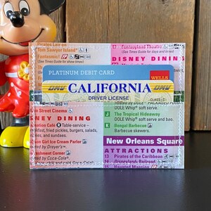 Zootopia Disneyland Map Mini Wallet - Etsy