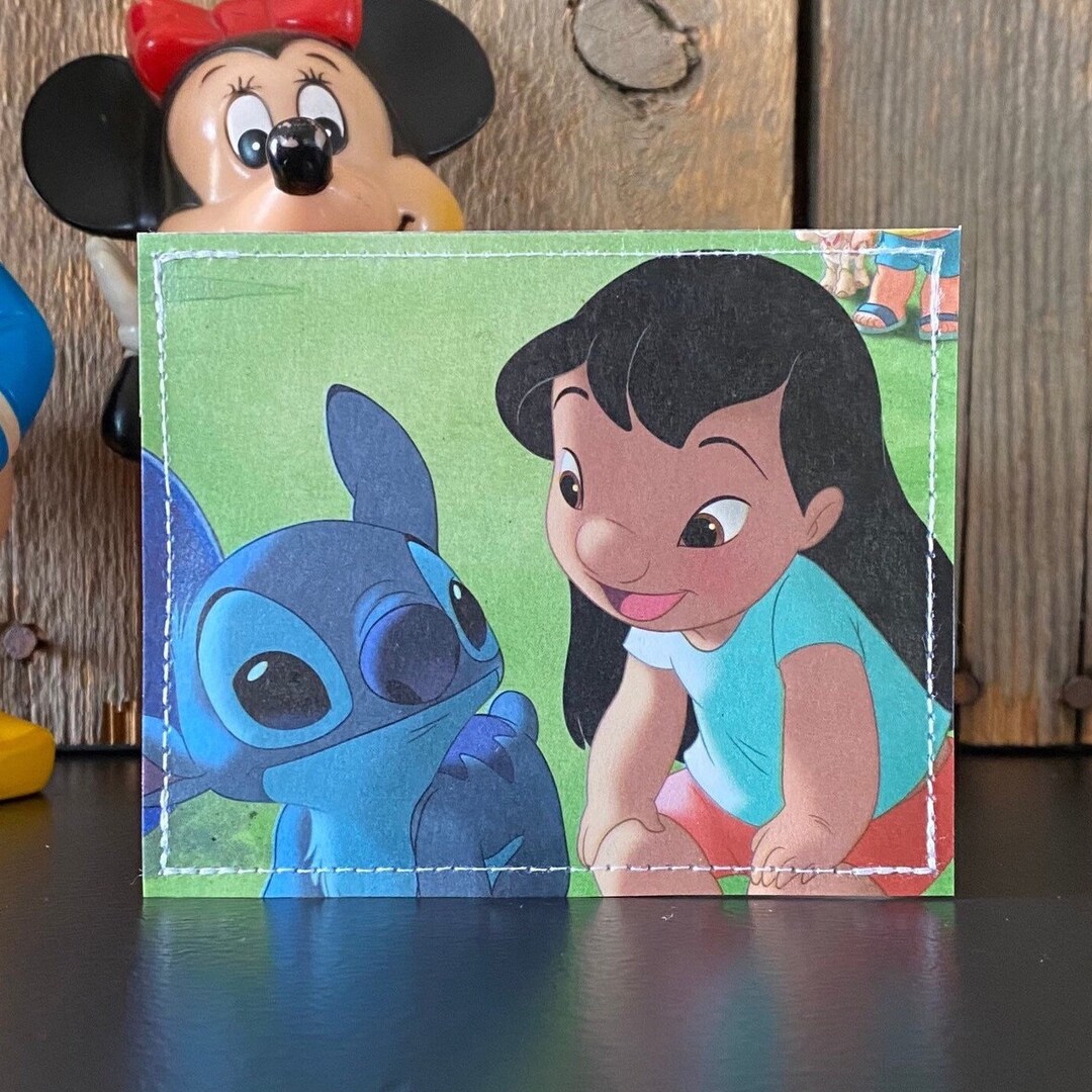 Lilo & Stitch Disneyland Map Mini Wallet - Etsy