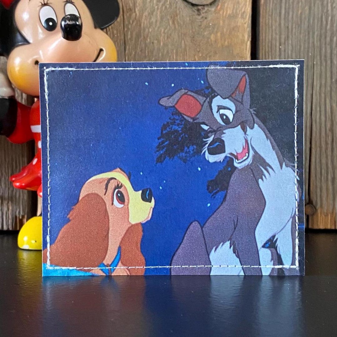 Lady & the Tramp Disneyland Map Mini Wallet - Etsy