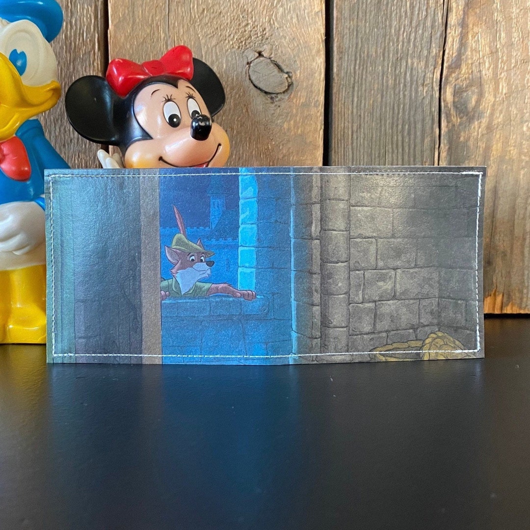 Robin Hood Disneyland Map Wallet - Etsy