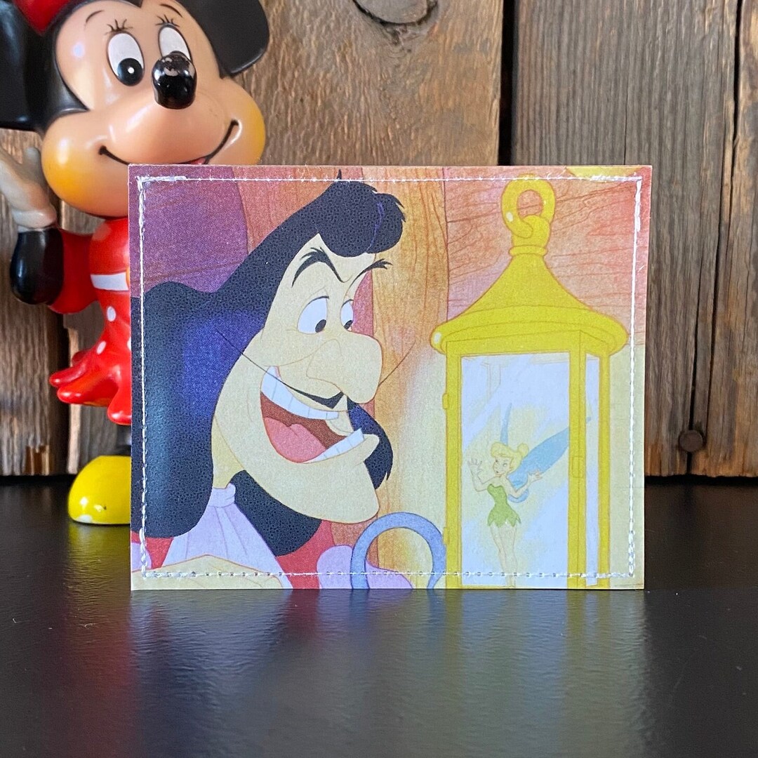 Hook & Tink Disneyland Map Mini Wallet - Etsy