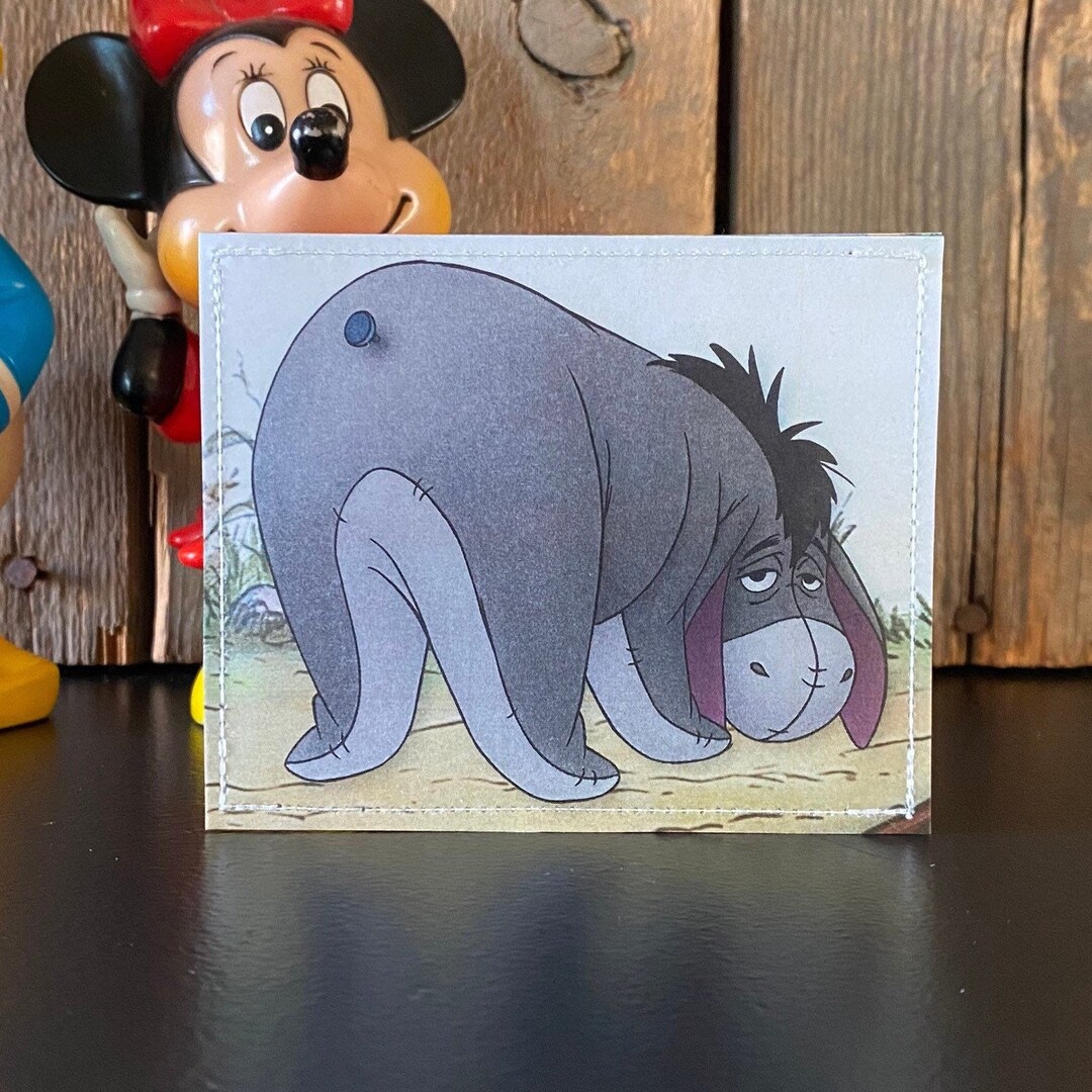 Eeyore Disneyland Map Mini Wallet - Etsy