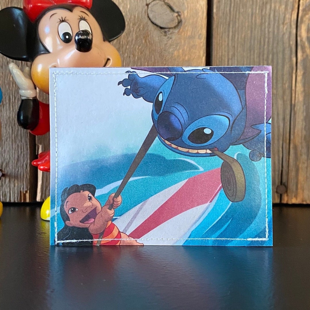 Lilo & Stitch Disneyland Map Mini Wallet - Etsy