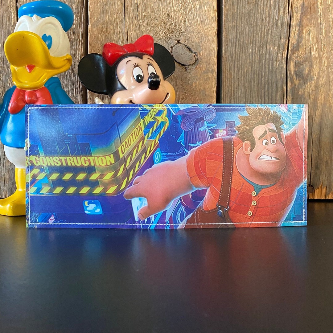 Wreck It Ralph Disneyland Map Wallet - Etsy