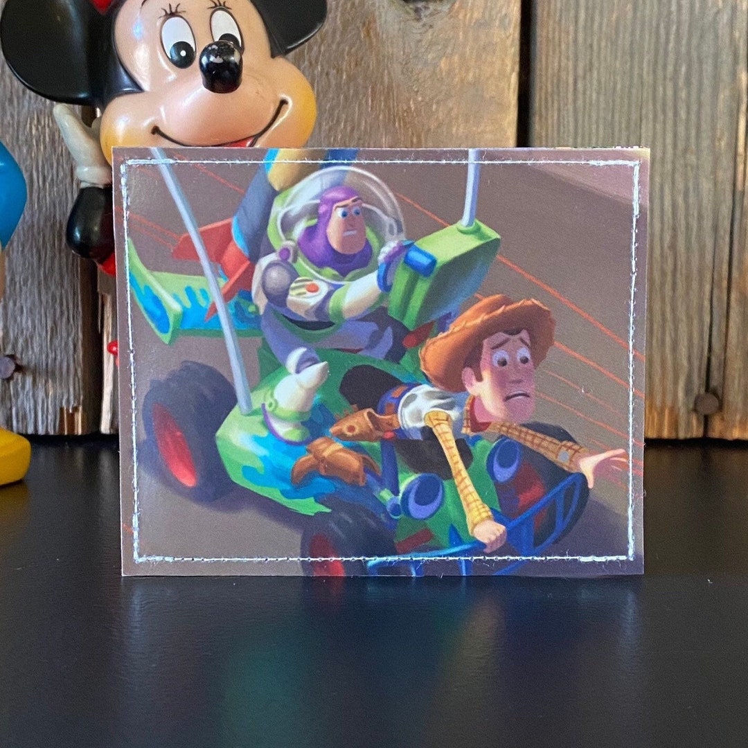 Buzz & Woody Disneyland Map Mini Wallet - Etsy