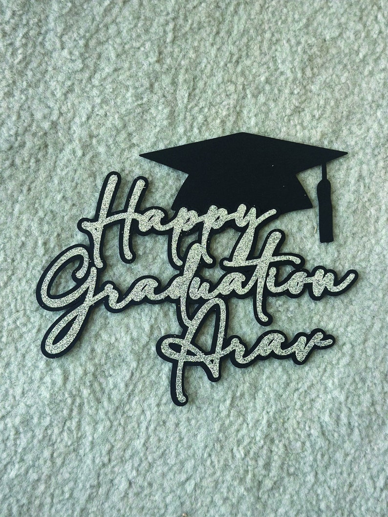 Graduation Cake Topper - Etsy