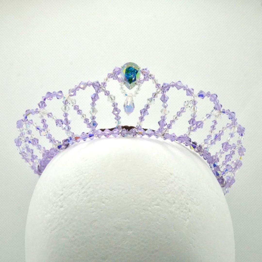 Crystal Ballet Tiara Headpiece: Lilac Fairy, Aurora, Sleeping Beauty - Etsy