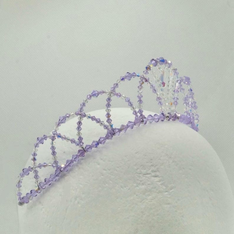Crystal Ballet Headpiece Tiara - Made to Order - Lilac Fairy/bluebird ...