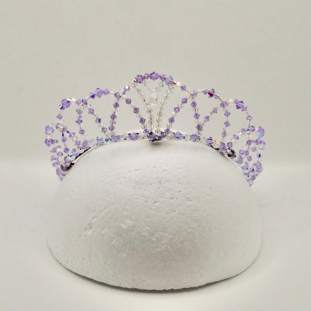 Crystal Ballet Headpiece Tiara - Made to Order - Lilac Fairy/bluebird ...