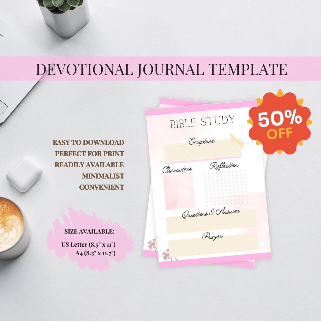 SOAP Bible Study, Bible Study Devotional, Journal Template, Daily ...