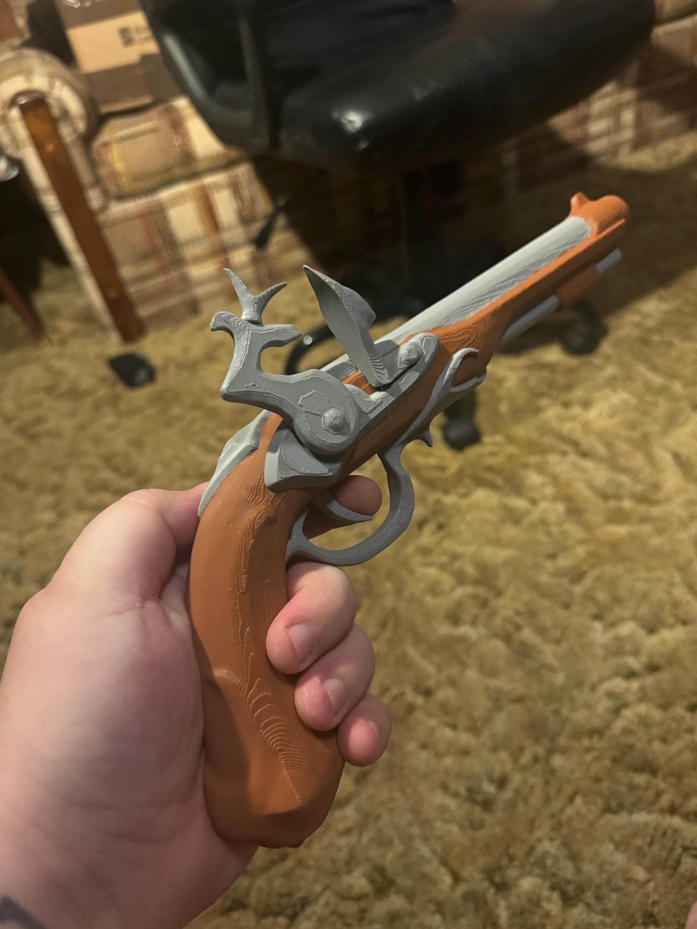 Full Size 3D Printed Sea of Thieves Flintlock - Etsy