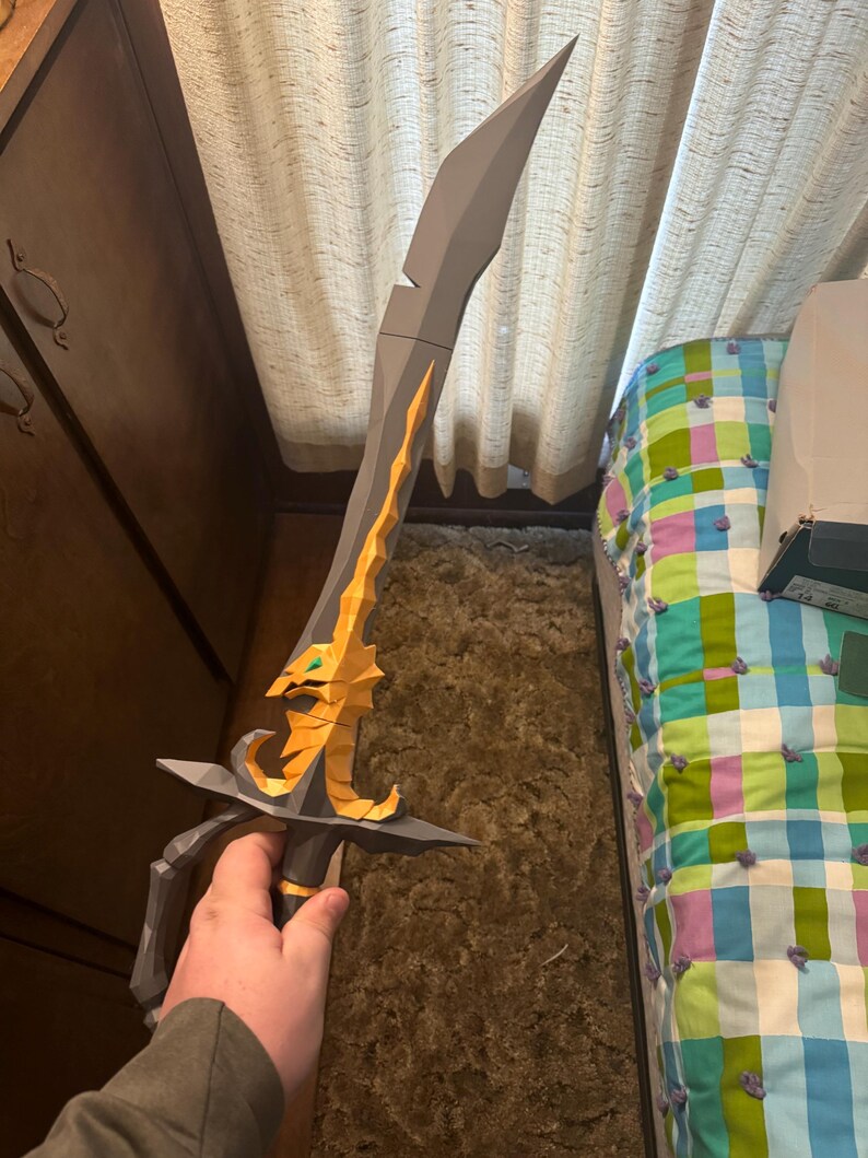 Full Size Sea of Thieves 3D Printed Ferryman Cutlass - Etsy