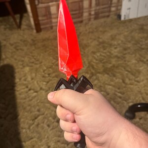 Full Size Sea of Thieves Crimson Crypt 3D Printed Throwing Knife - Etsy