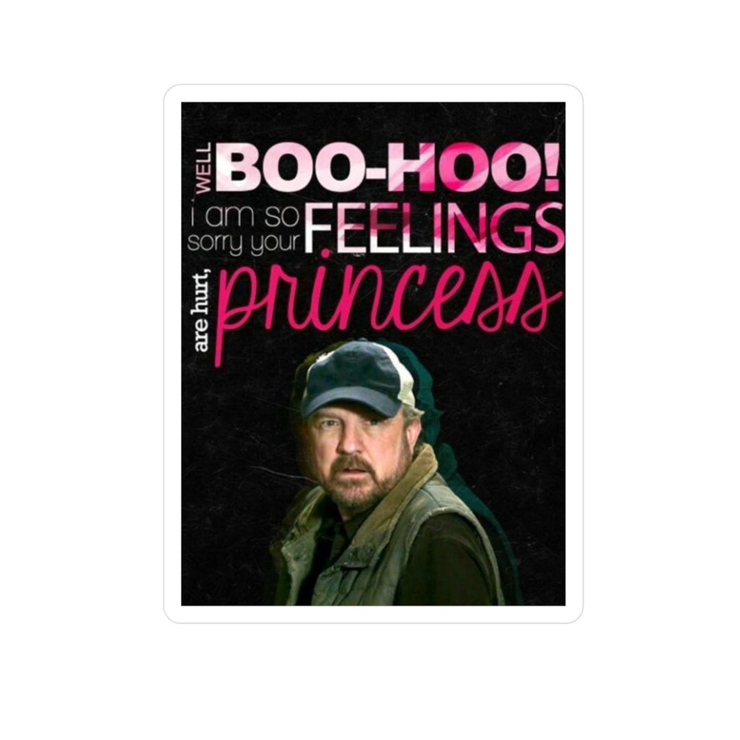 Bobby Singer Boo Hoo Vinyl Decal - Etsy
