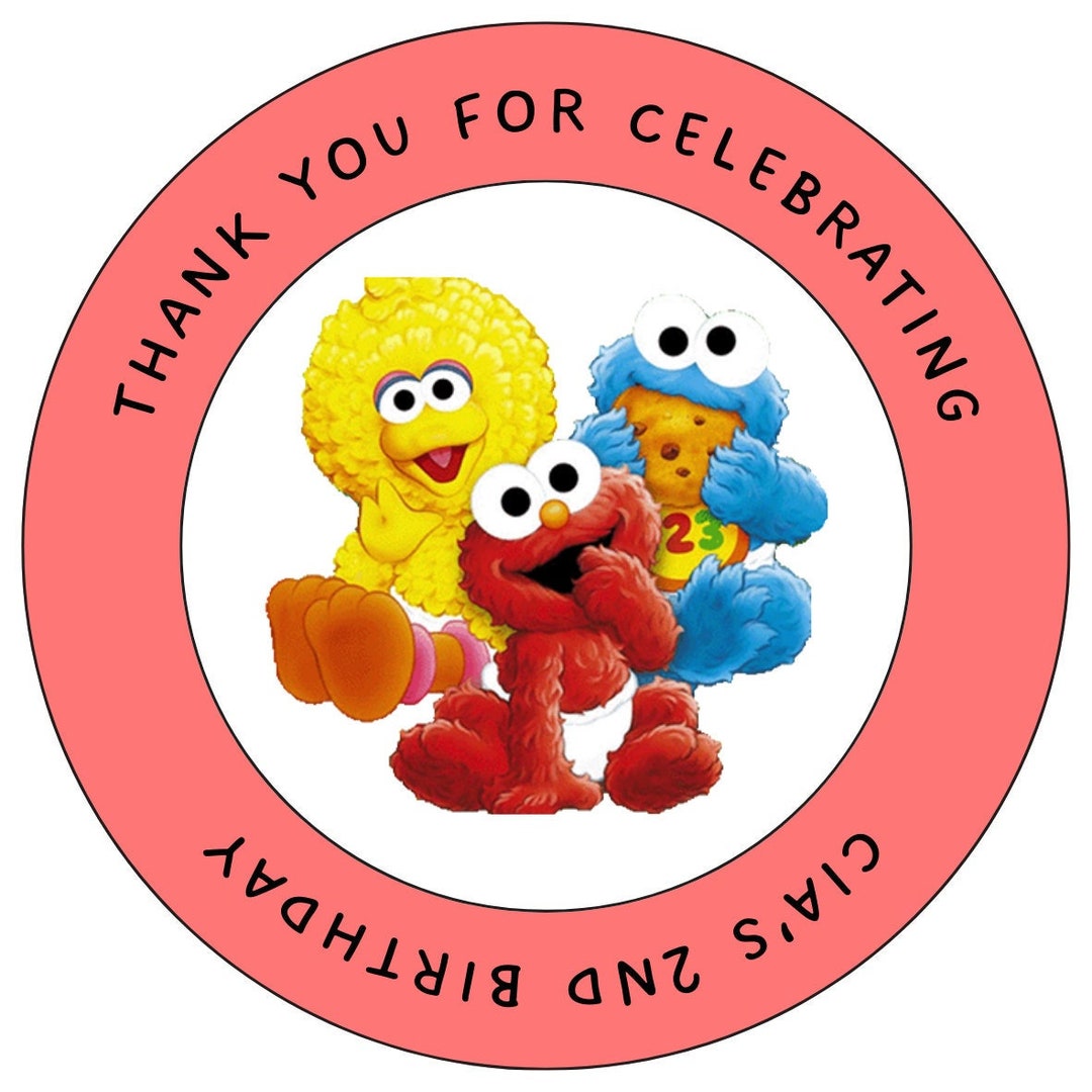 Sticker Label for Kids Birthday - Etsy