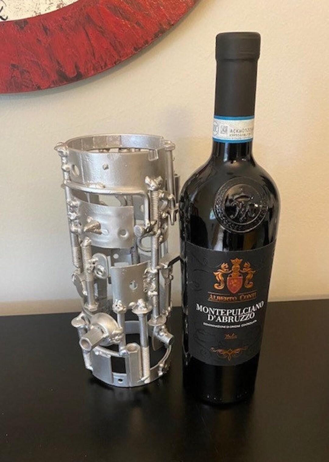 Steampunk Metal Sculpture / Vase Made From Recycled Reclaimed Materials ...