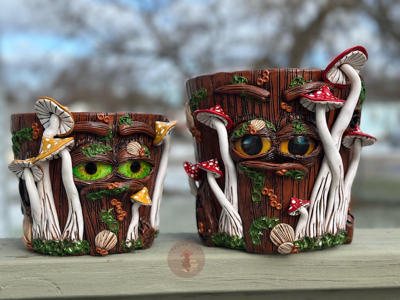 Plant Pots | Grumpy Spirits - Made to Order - Etsy