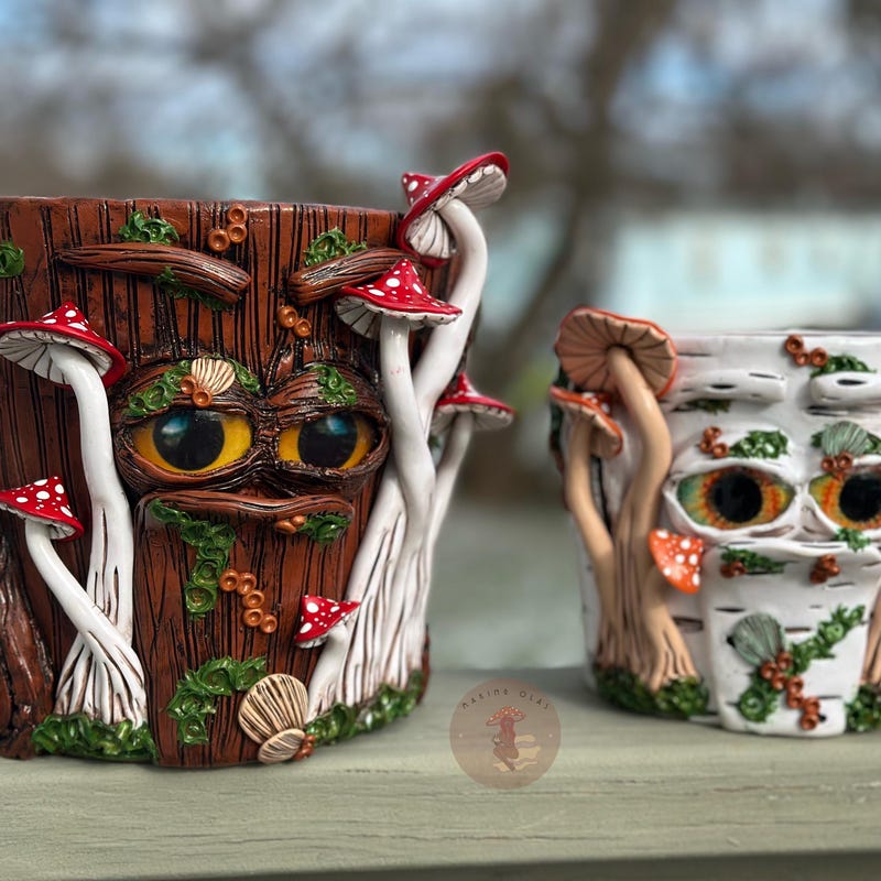 Crying Pots for Plants - Etsy