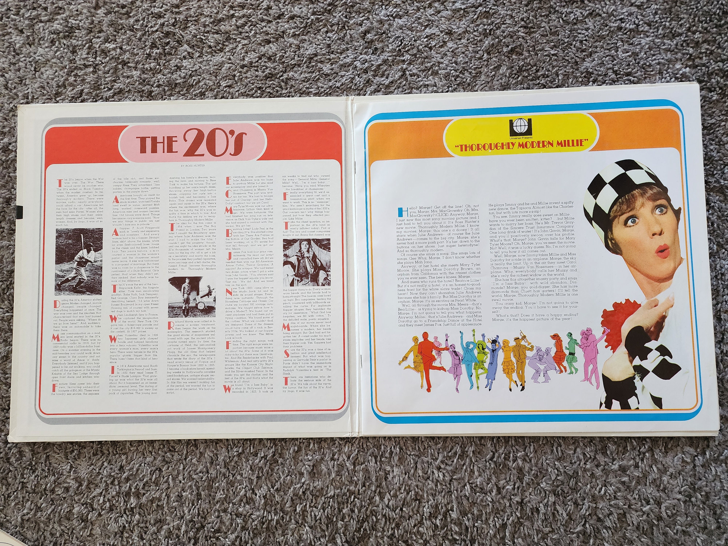 Thoroughly Modern Millie Soundtrack LP Record With Booklet - Etsy