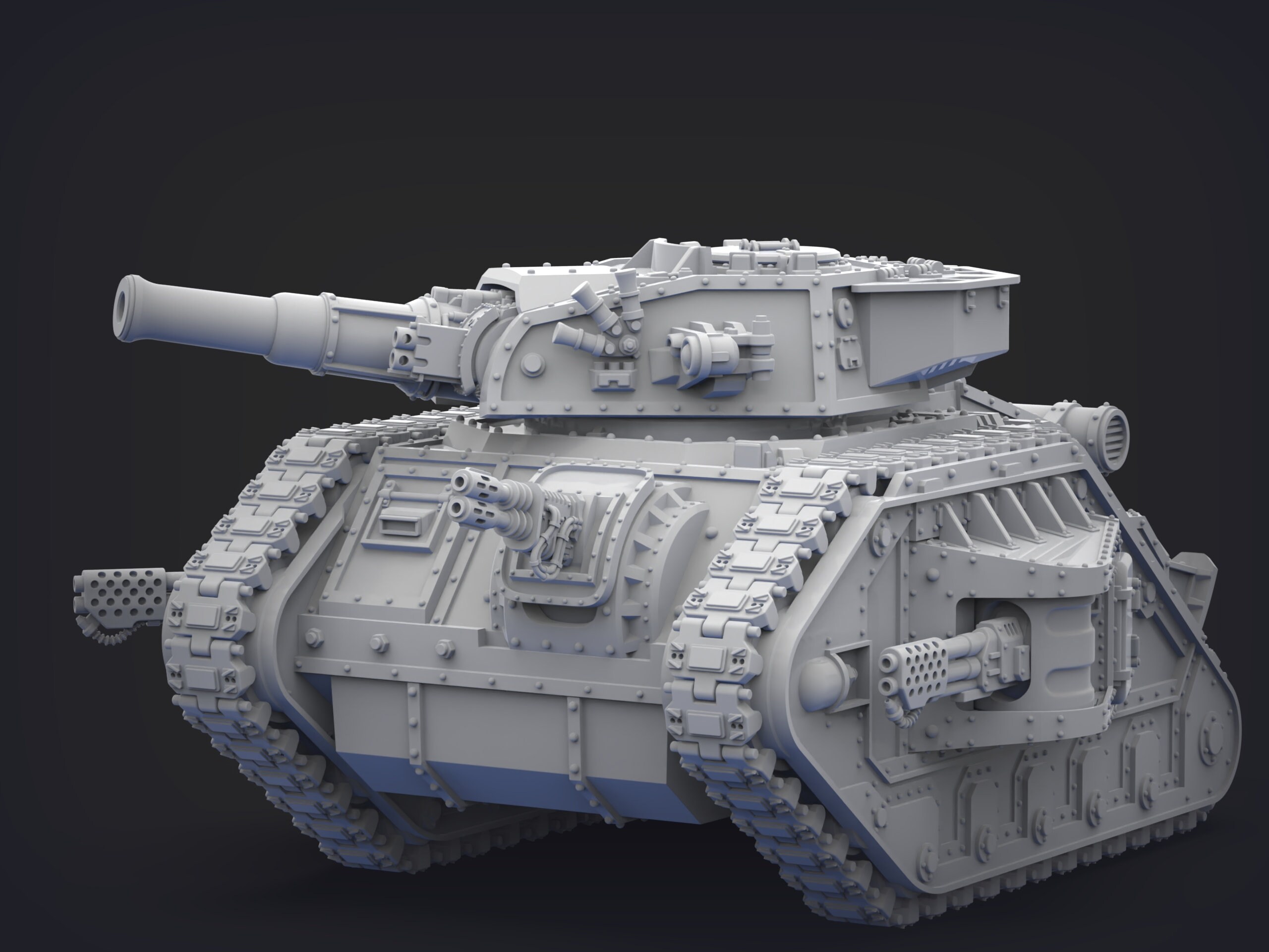 Tank of Leman Russ for the Imperium With Multiple Weapons - Etsy
